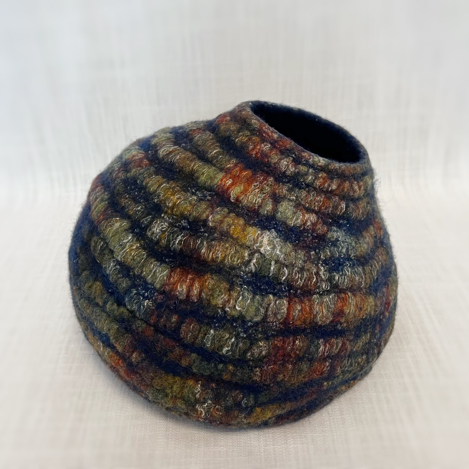 Hand-felted Wool Artisan Vessel - Etsy