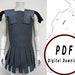 DIY Linothorax Eva Foam Greek Roman Armor Pattern Blueprint Template ...