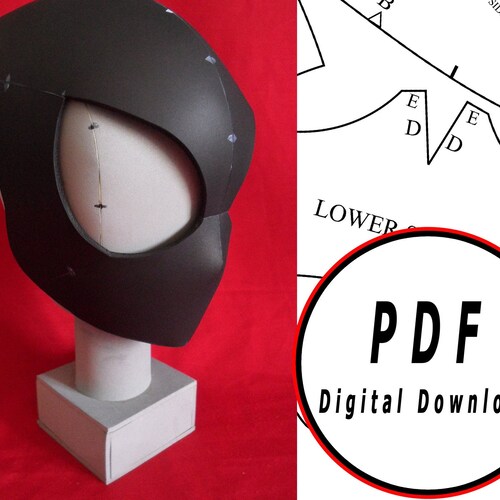 DIY Plague Doctor Mask Eva Foam Helmet Pattern Blueprint - Etsy