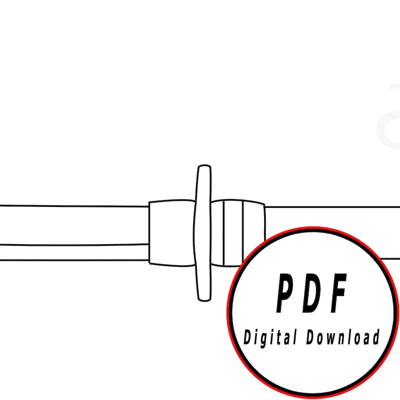 Katana Blueprint - Etsy