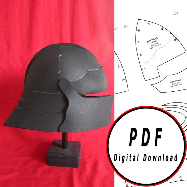 Helmet Pattern - Etsy