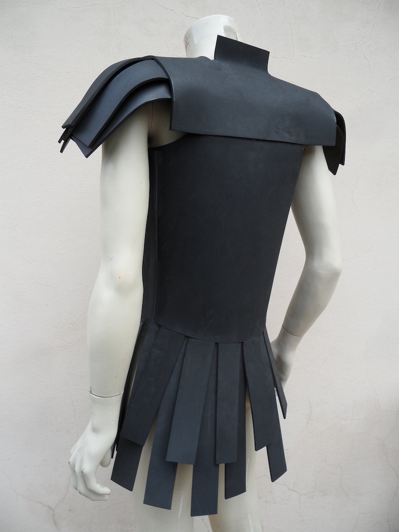 DIY Linothorax Eva Foam Greek Roman Armor Pattern Blueprint Template ...