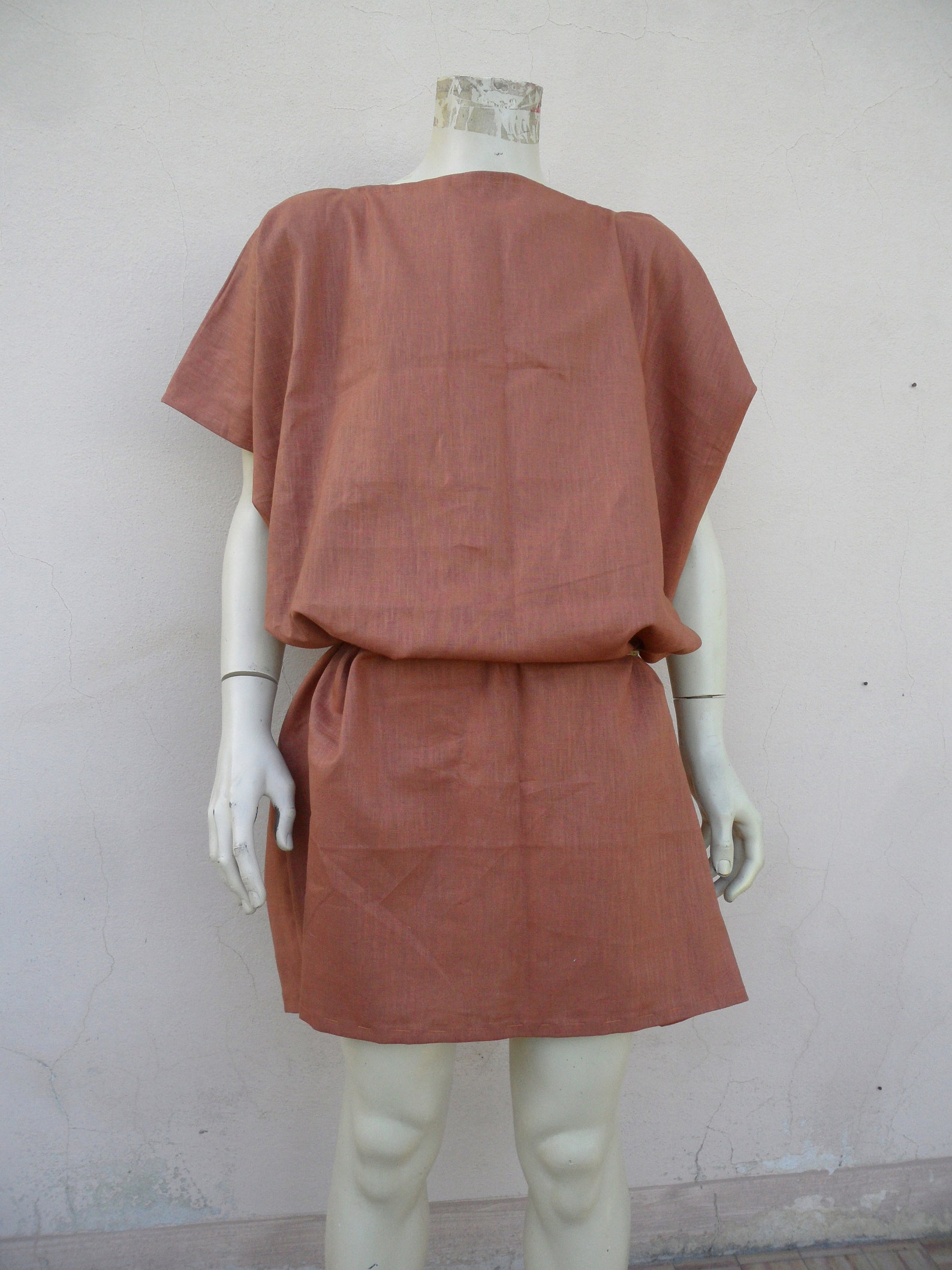 Roman Tunic Clavi Focale Handmade Linen Costume Replica - Etsy