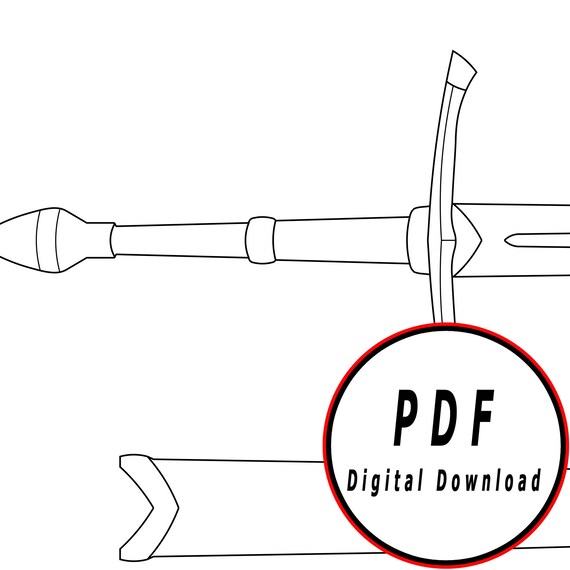 Printable Sword