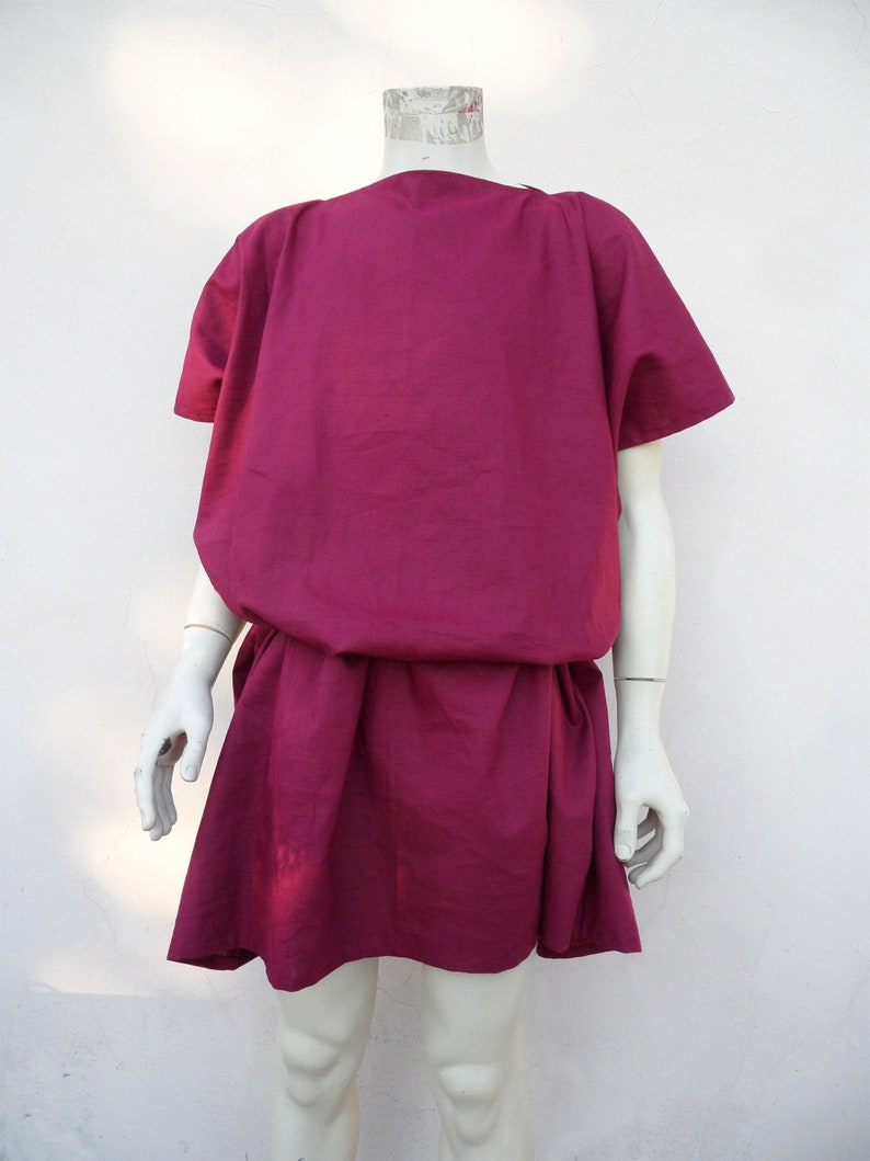Roman Tunic Clavi Focale Handmade Linen Costume Replica Reenactment ...
