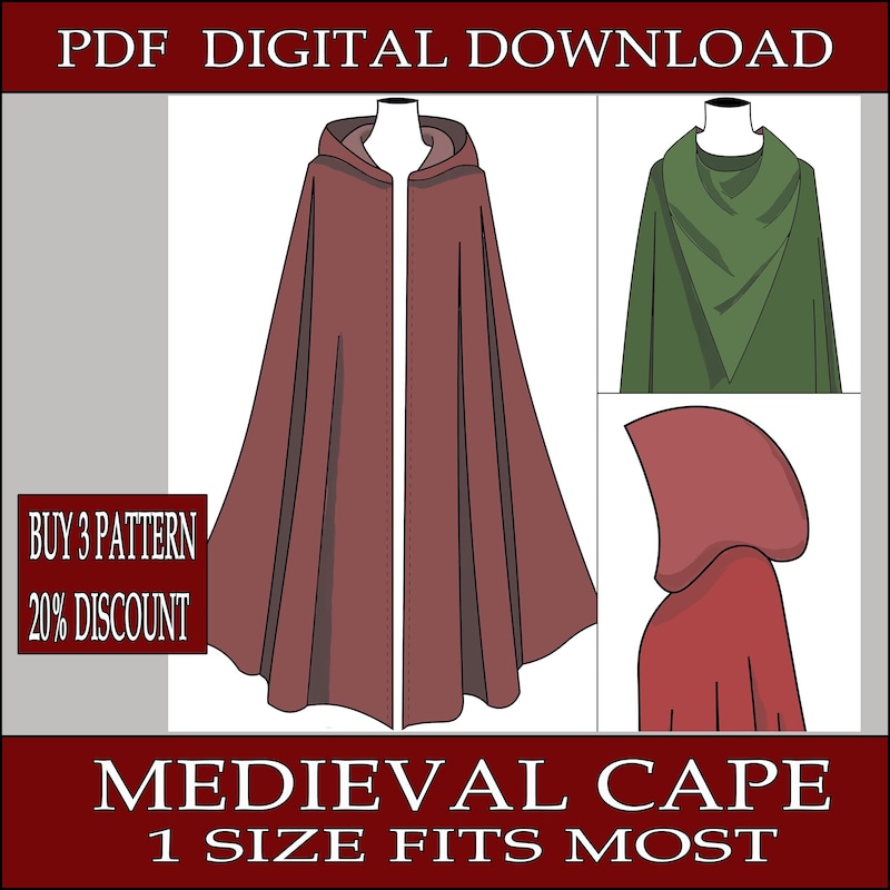 Handmade Cloaks and Capes - Etsy