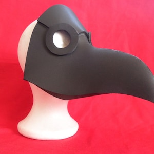 DIY Plague Doctor Mask Eva Foam Helmet Pattern Blueprint Template Pdf ...