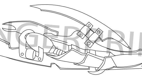 Scepter DIY Template Pattern Blueprint DIY Pdf Digital - Etsy Australia
