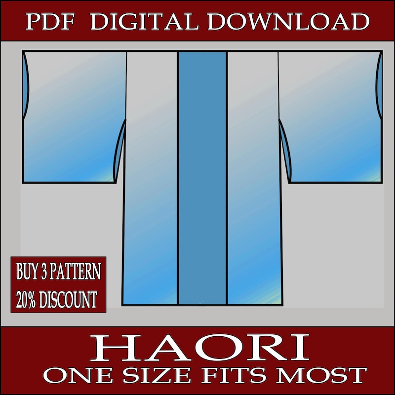 Haori Sewing Pattern - Etsy