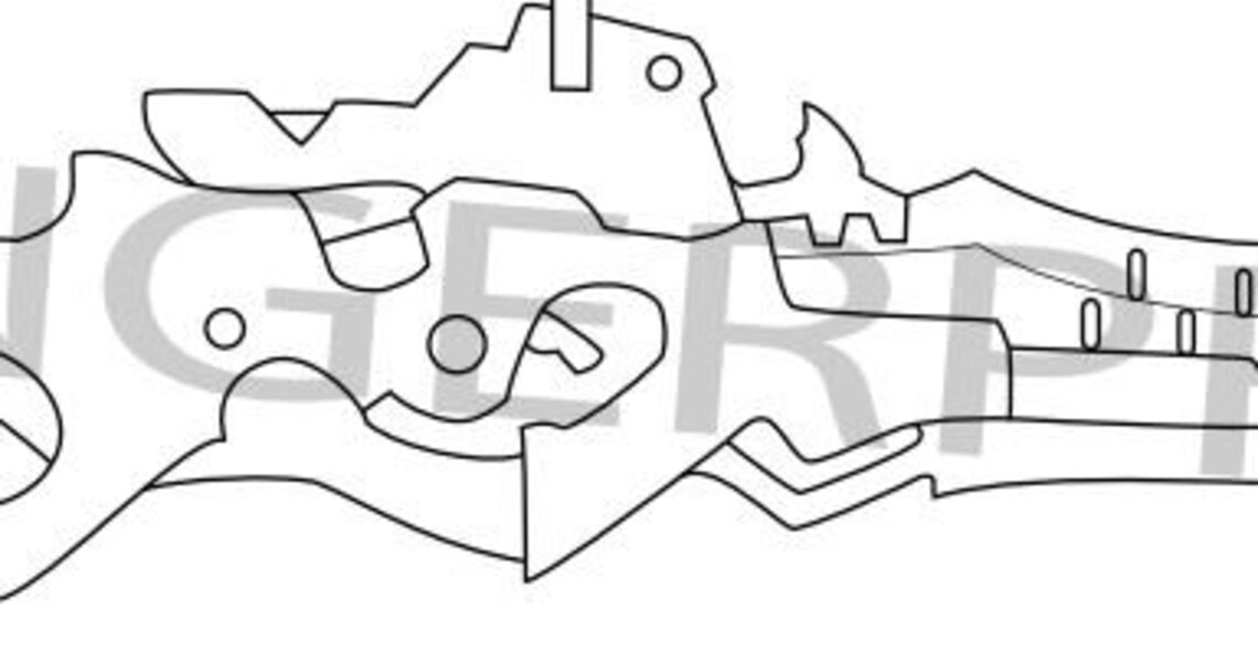 40 Sword Template Pattern Blueprint DIY Pdf Digital Donwload - Etsy