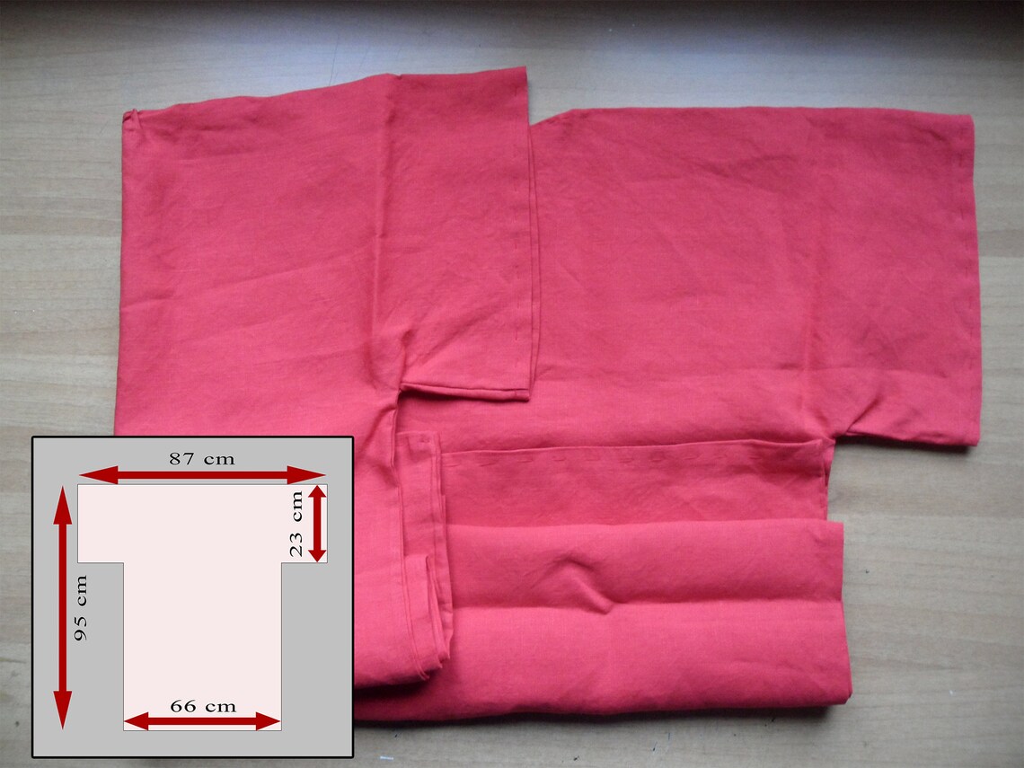 Roman Tunic Clavi Focale Handmade Linen Costume Replica - Etsy