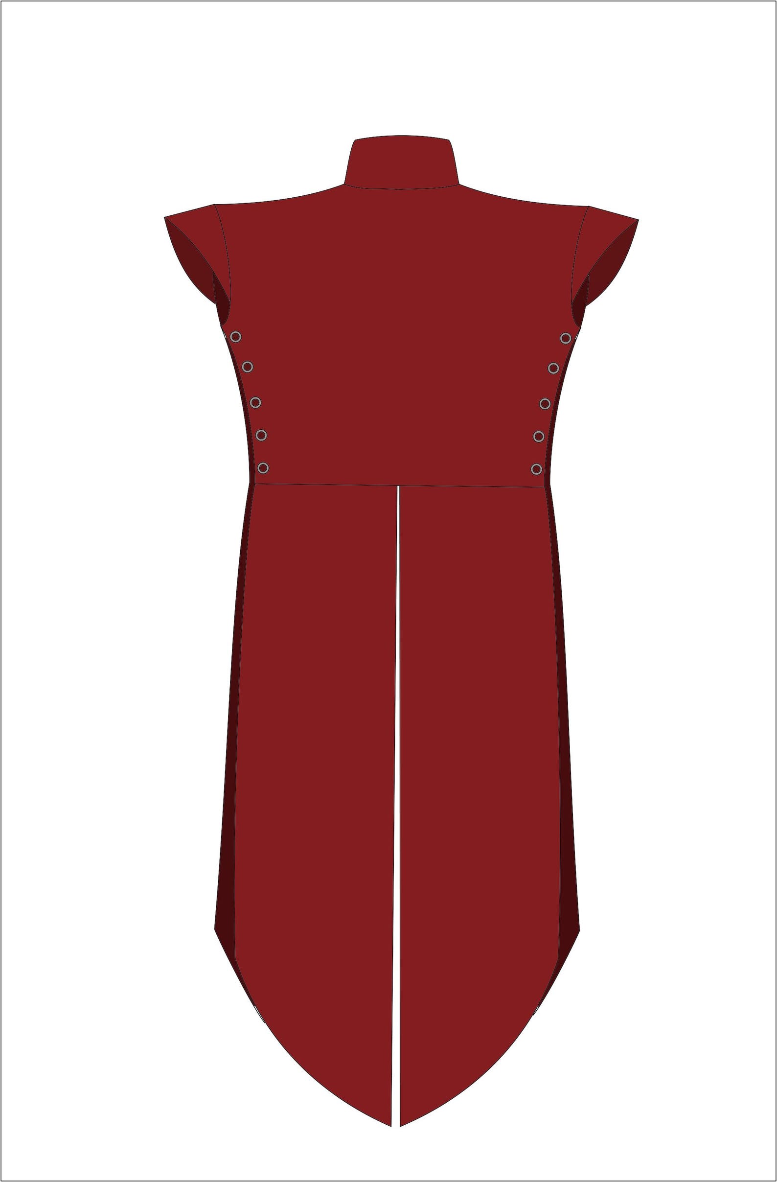 DIY Tabard Elvish Basic Fantasy Medieval Elf- Template Pattern ...