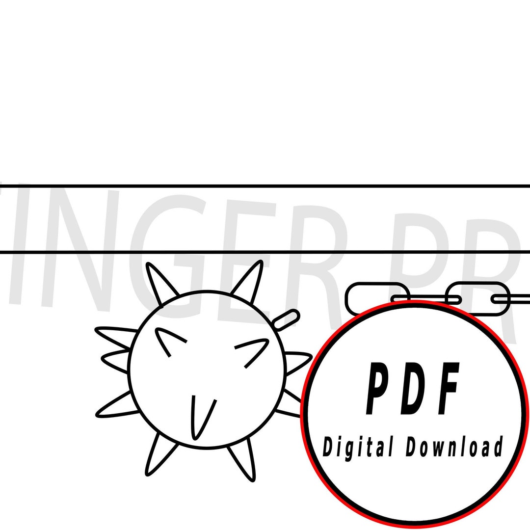 Flail Mace Chain DIY Generic Type Template Pattern Blueprint DIY Pdf ...