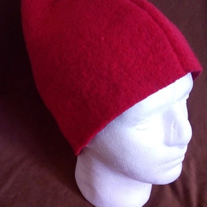 Phrygian Cap Hat Felted Wool Boiled Roman Focale Scarf Handmade Costume ...