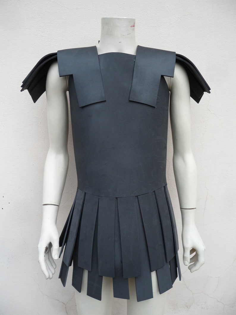 DIY Linothorax Eva Foam Greek Roman Armor Pattern Blueprint Template ...