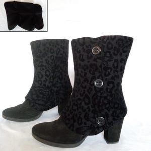 Spats With Buttons,goth Steampunk, Victorian Gaiters, Bootcover ...
