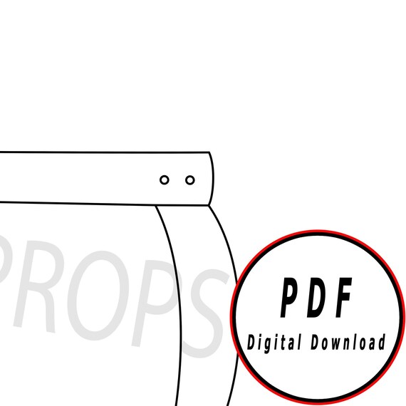 Kama Samurai Shinobi DIY Generic Type Template Pattern | Etsy UK