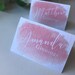 Linen Place Cards, Wedding Place Cards, Blush Place Cards, Place Cards ...