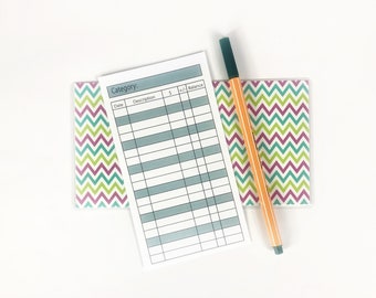 Cash Envelope Transaction Ledger - Etsy