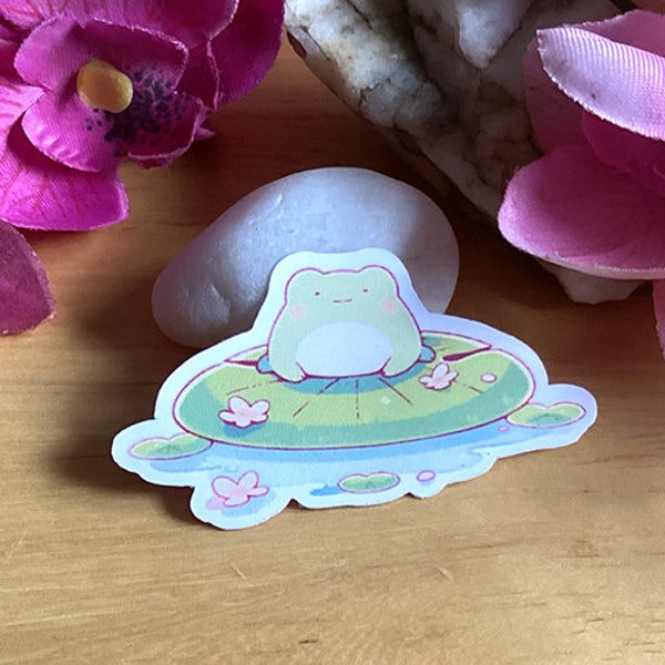 Lily Pad Sticker - Etsy