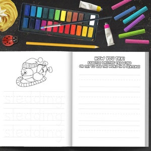 Christmas Sight Words Printable First Grade & Preschool Sight Words ...