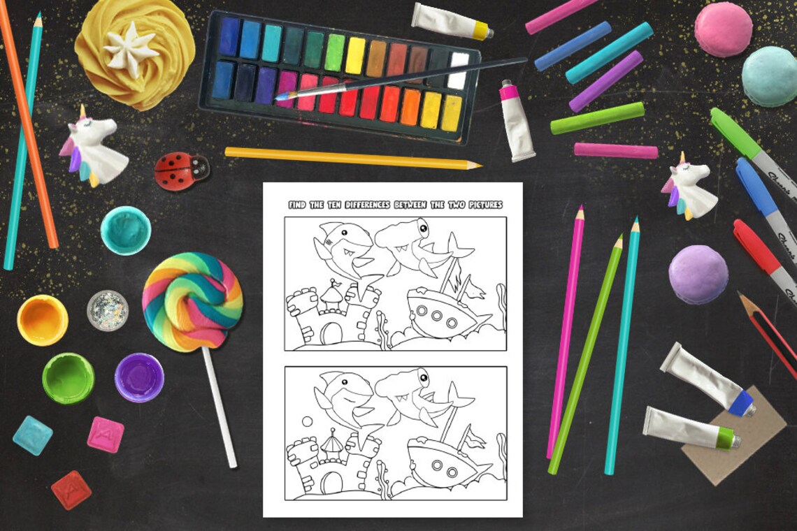 Ocean Kids Activity Book for Kids Mazes for Kids Animal Coloring Pages ...