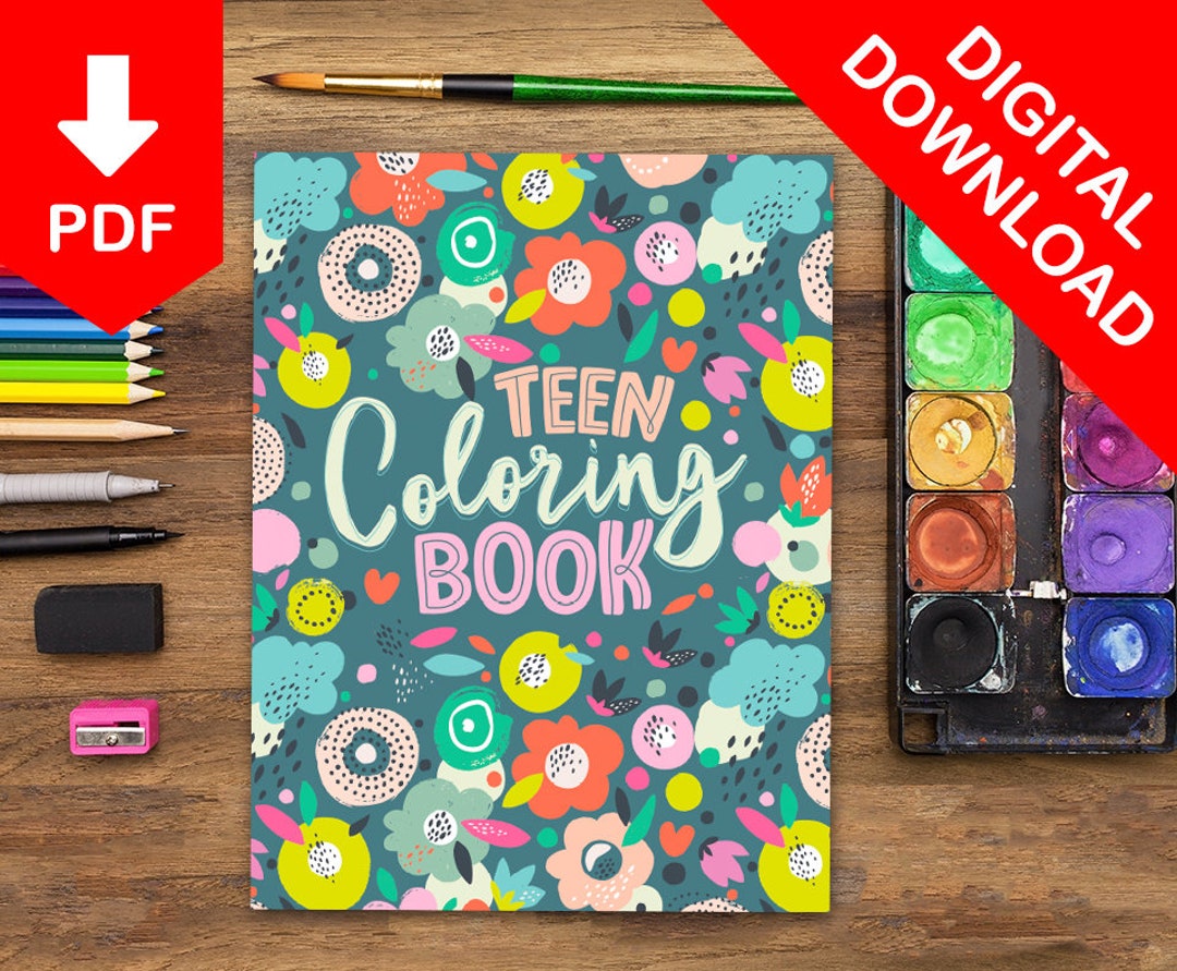 Teen Coloring Pages for Kids Coloring Book for Kids Coloring Pages ...