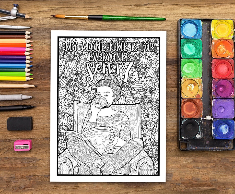 Adult Coloring Book Adult Coloring Pages Printable Coloring Pages ...