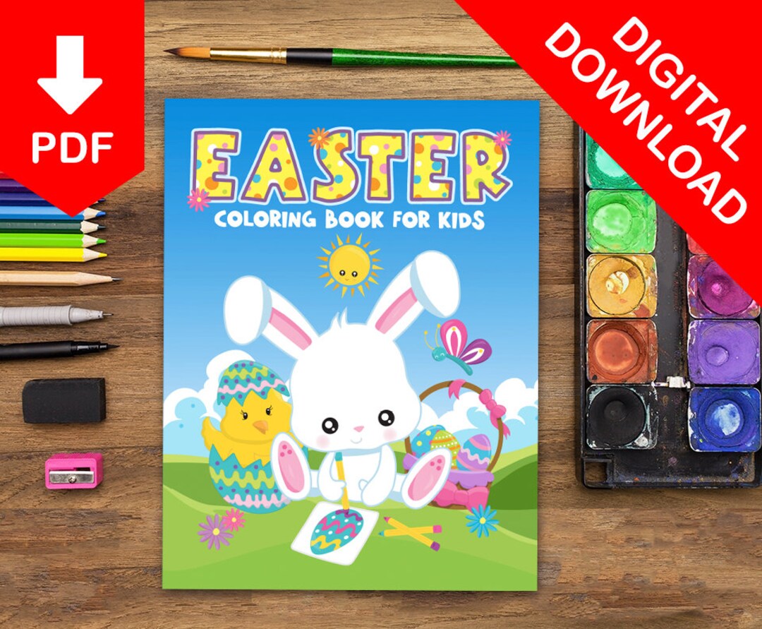 Easter Coloring Pages for Kids Coloring Book Easter Coloring Sheets ...