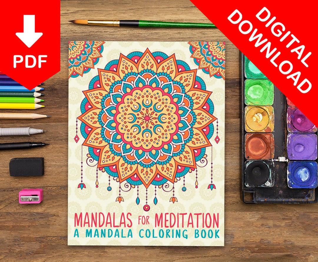 Mandala Coloring Pages Adult Coloring Book Adult Coloring Pages ...