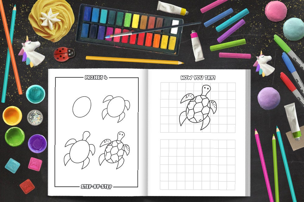 Mermaid How to Draw Coloring Pages for Kids Coloring Pages Kids ...