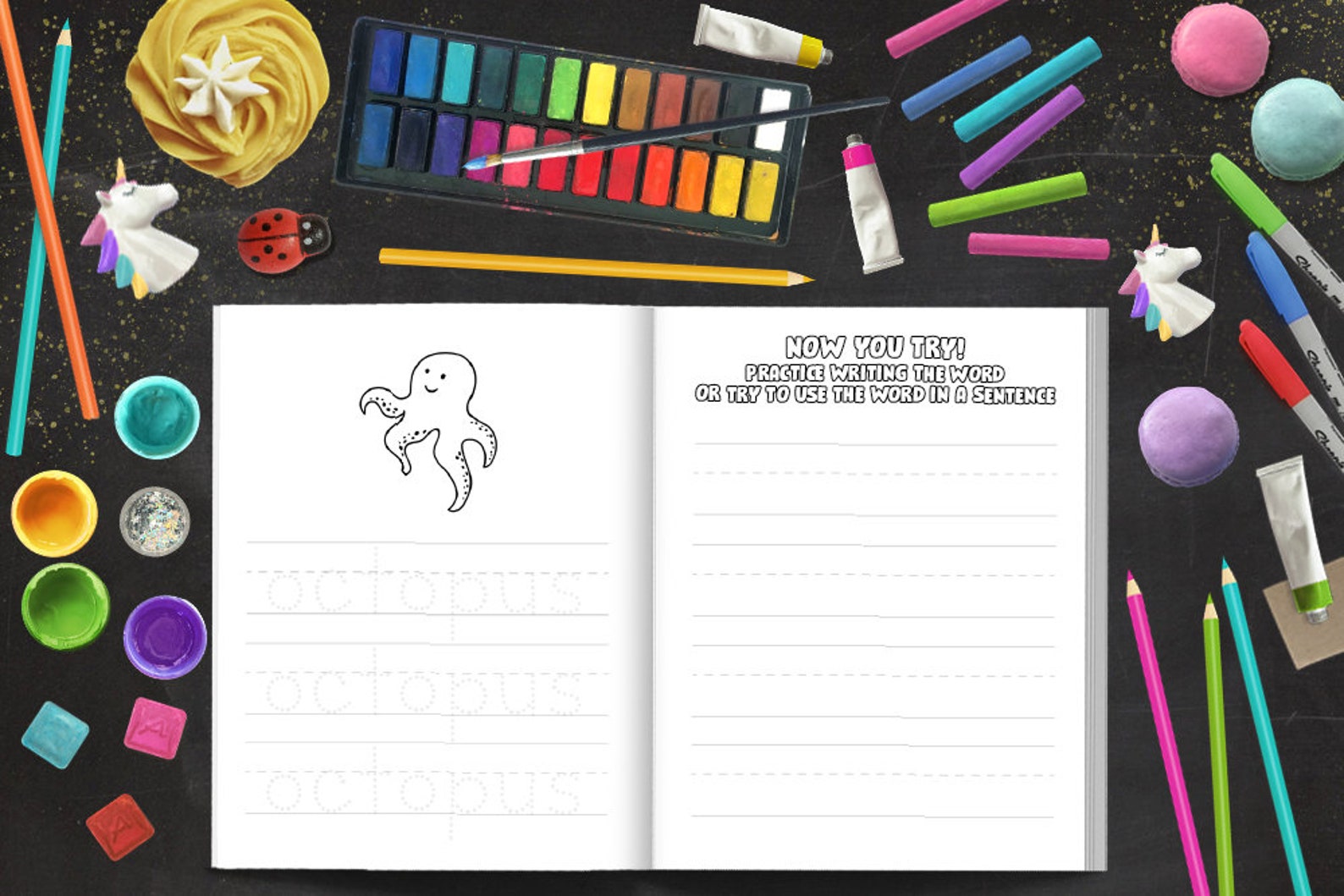 Mermaid Sight Words Printable First Grade Kindergarten Worksheets Kids ...