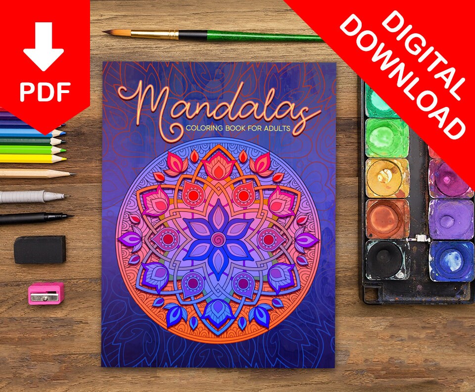 Mandala Coloring Pages Adult Coloring Book Adult Coloring Pages ...