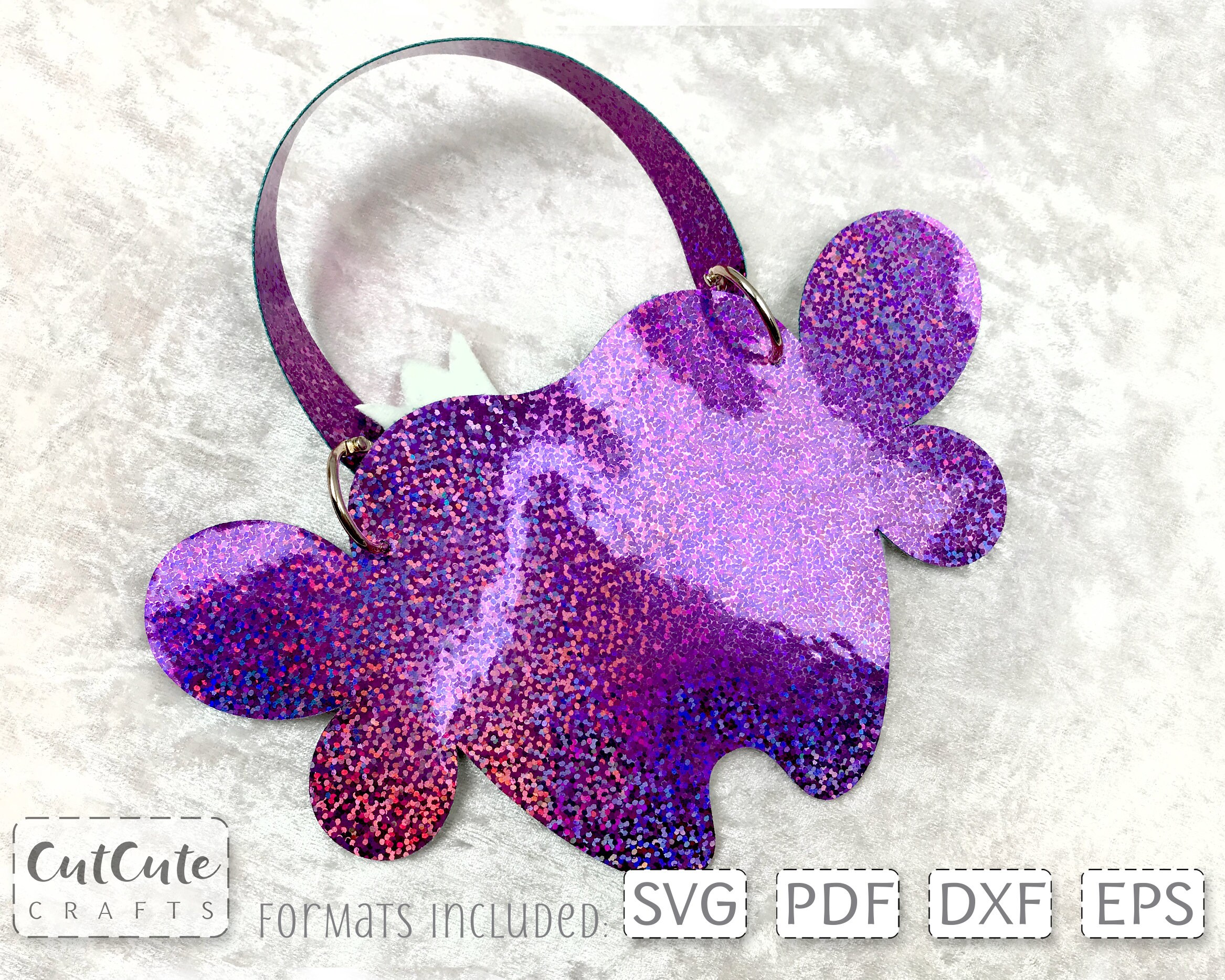 Tooth Fairy Mini Purse SVG Template No-sew Faux Leather SVG - Etsy