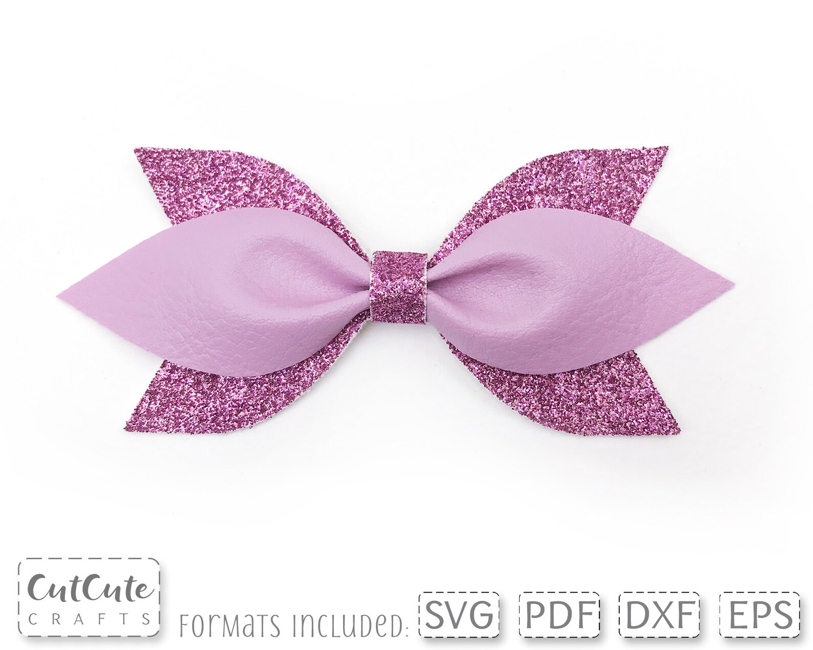 Pinch Bow SVG Hair Bow Template Bow Tie SVG PDF Felt Bow | Etsy