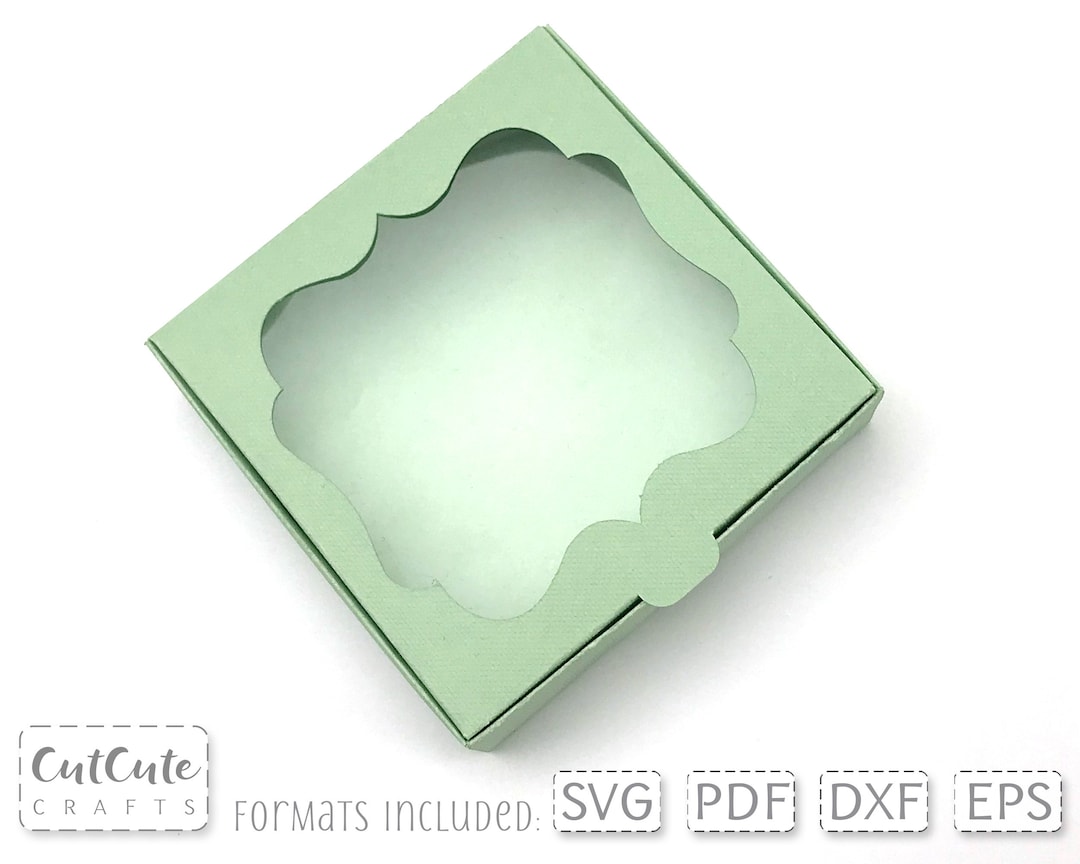 Fancy Frame Window Box SVG: Hair Bow Display Template (digital Download ...