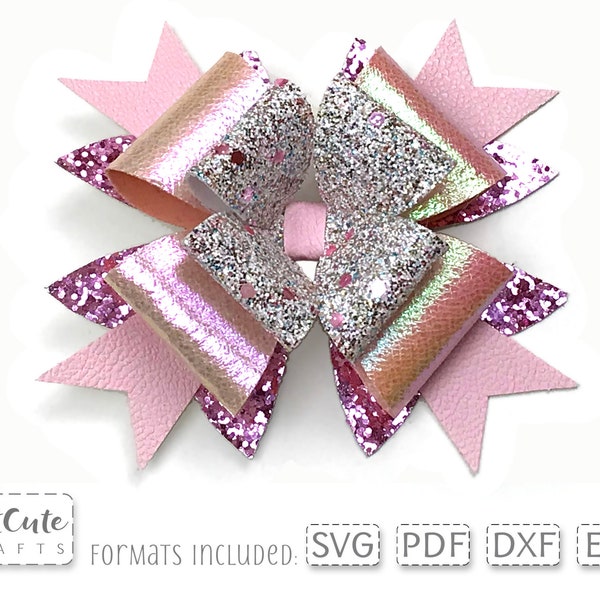 Leather Bow Svg - Etsy