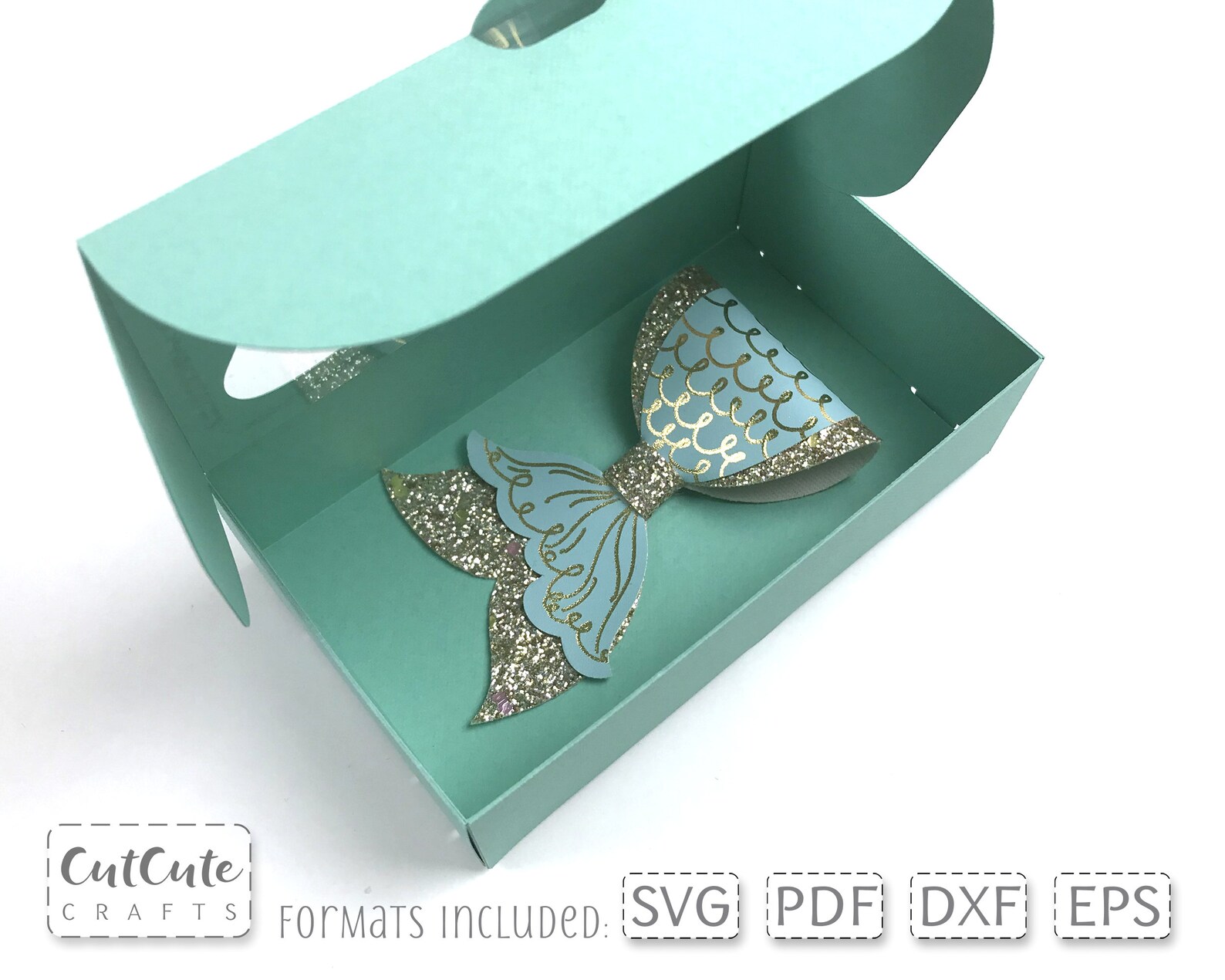 Bow Box SVG Window Box SVG Template Gift Box SVG Cricut Box - Etsy