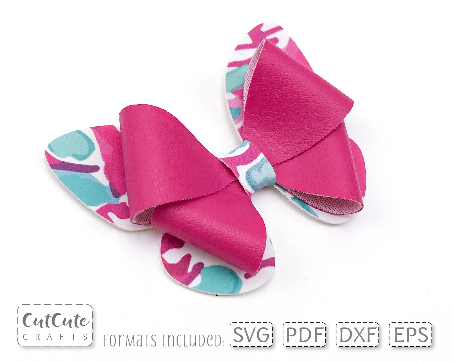 Butterfly Bow SVG Hair Bow Template Bow Svg for Cricut Bow - Etsy