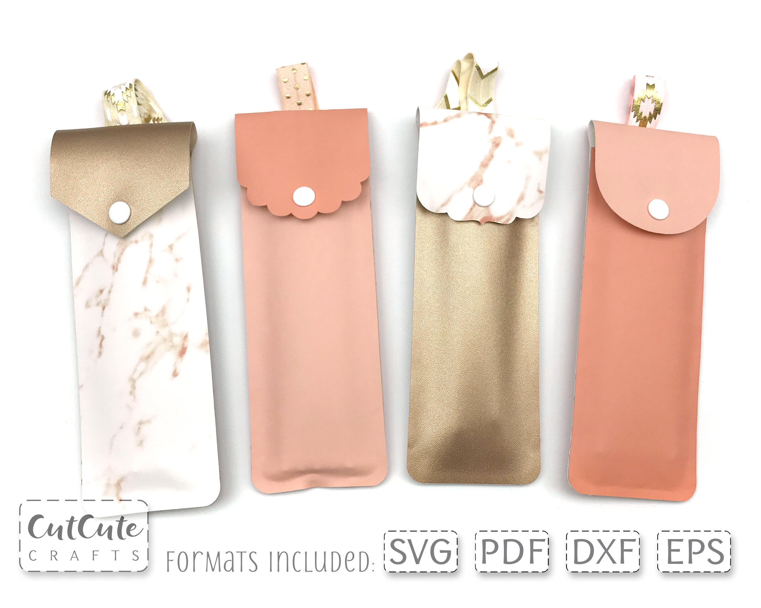 Pencil Case Template SVG for Notebook or Planner Pencil - Etsy UK