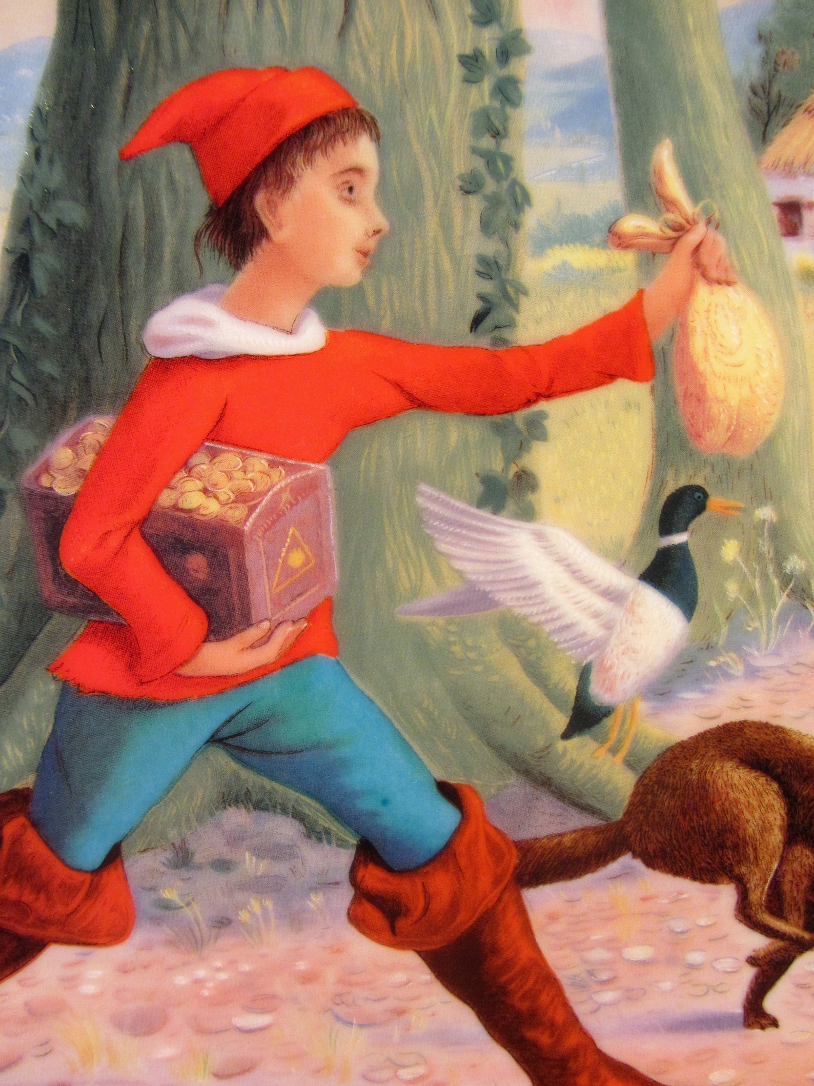 1984 Le Petit Poucet / Tom Thumb Limoges Collector's Plate by Andre ...