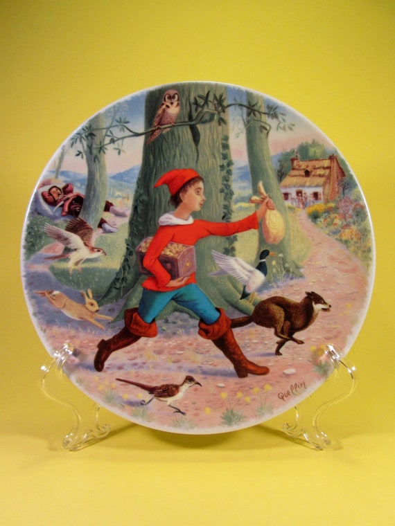 1984 Le Petit Poucet / Tom Thumb Limoges Collector's Plate | Etsy