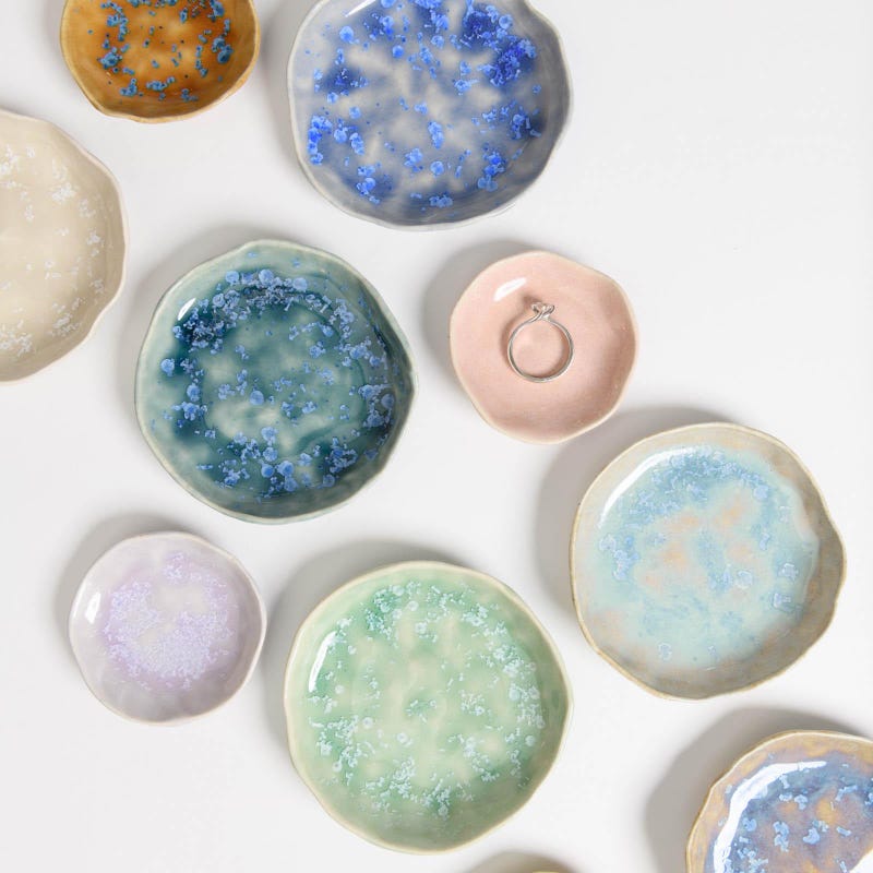 Small Jewelry Dish Handmade - Etsy UK
