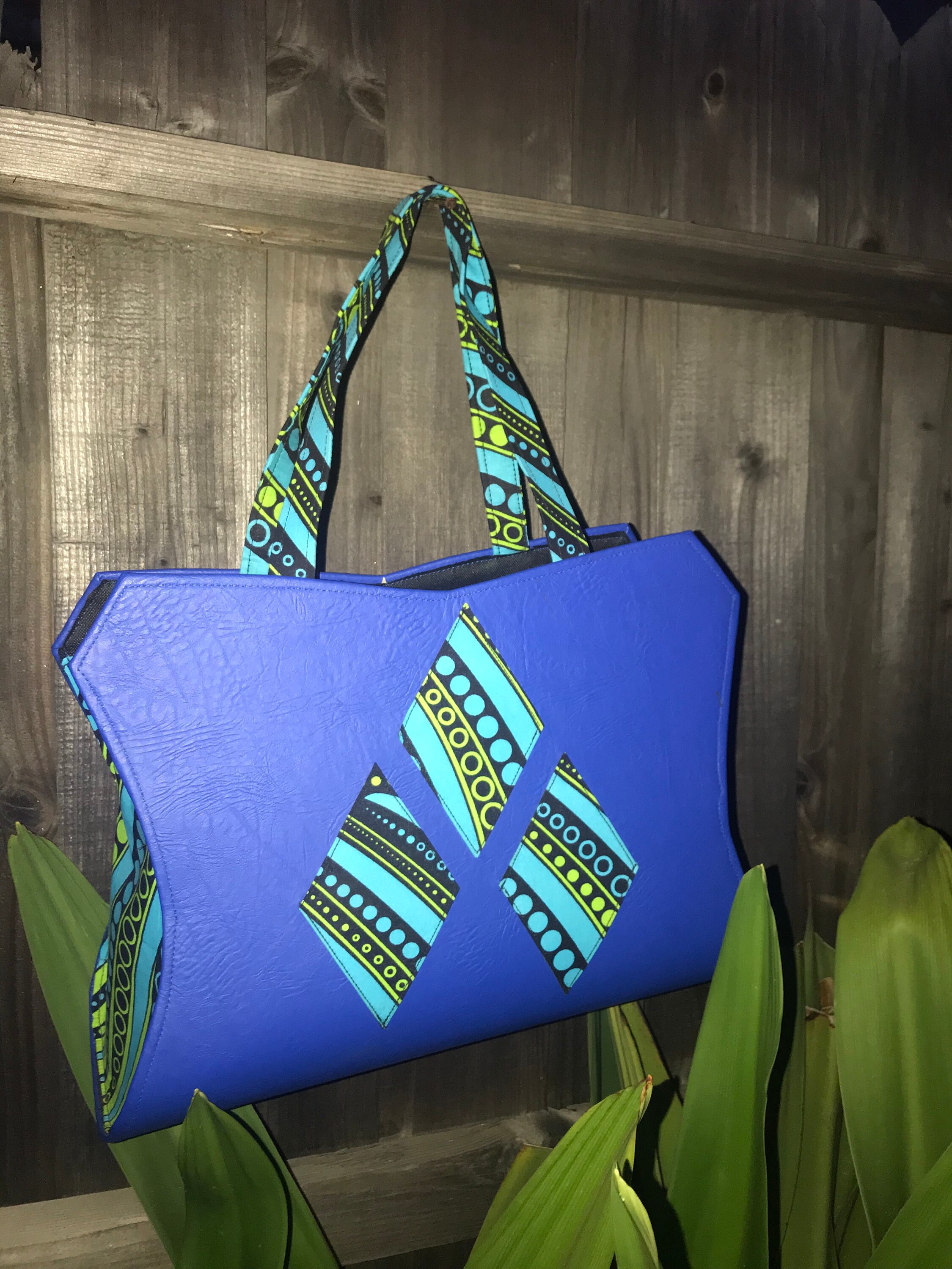 Oversized Bright Ankara Statement Hand Bags - Etsy