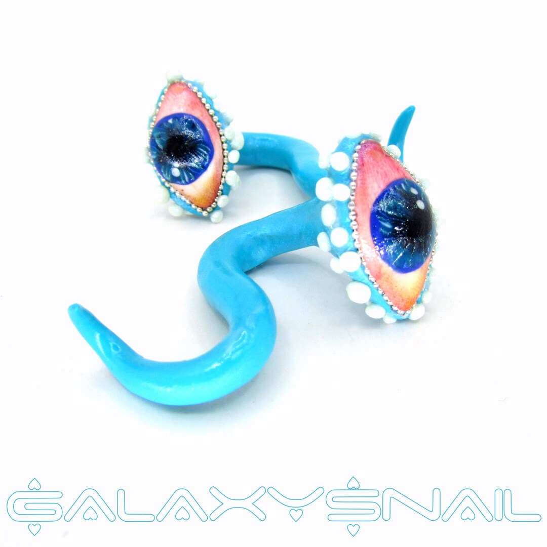 Otherworldly Gazer Blue Eye Tentacle Fake Gauges – Fantasy Plugs 6g–1 ...
