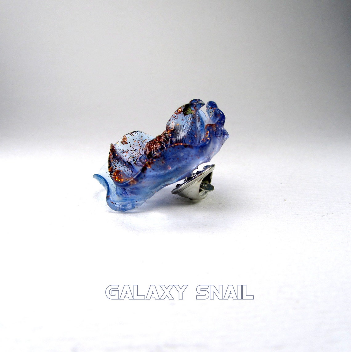 Brooch the Glear Blue Poppy | Etsy