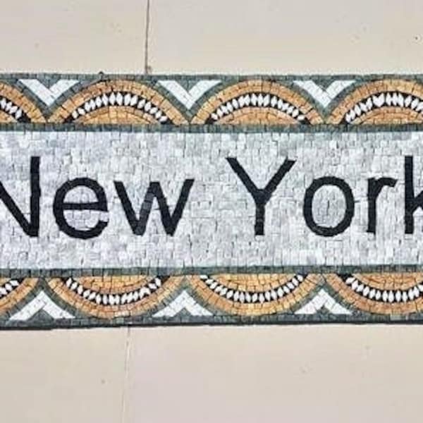 Custom Mosaic Sign - Make Your Own Mosaic Sign