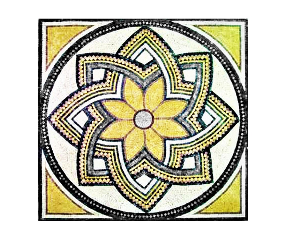 Star Design Marble Mosaic Tile for Backsplash or Flooring | Etsy