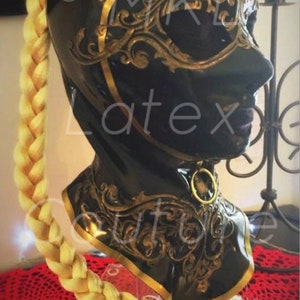 The Dutchess Latex Hood - Etsy