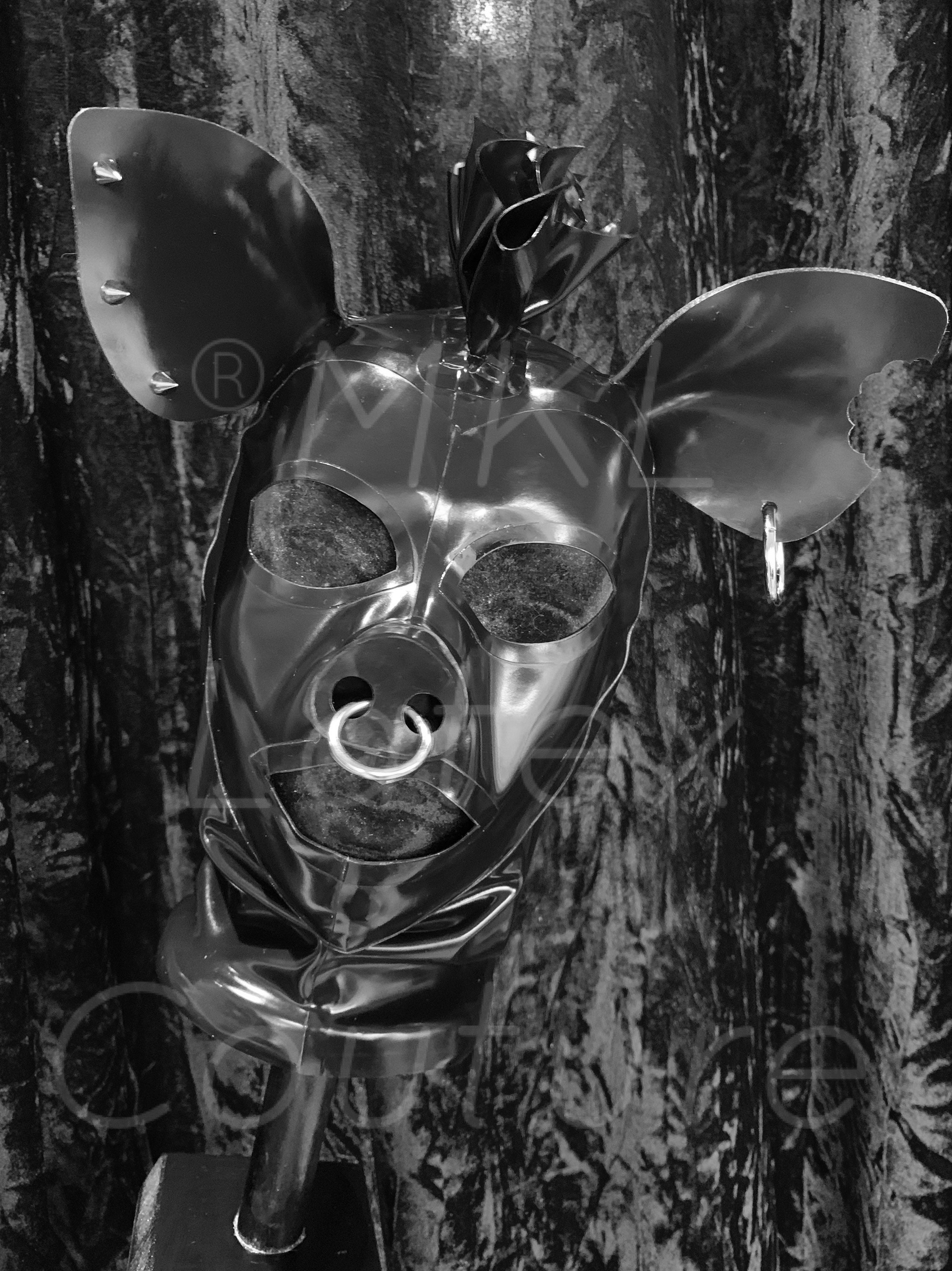 The Wild Boar Latex Hood